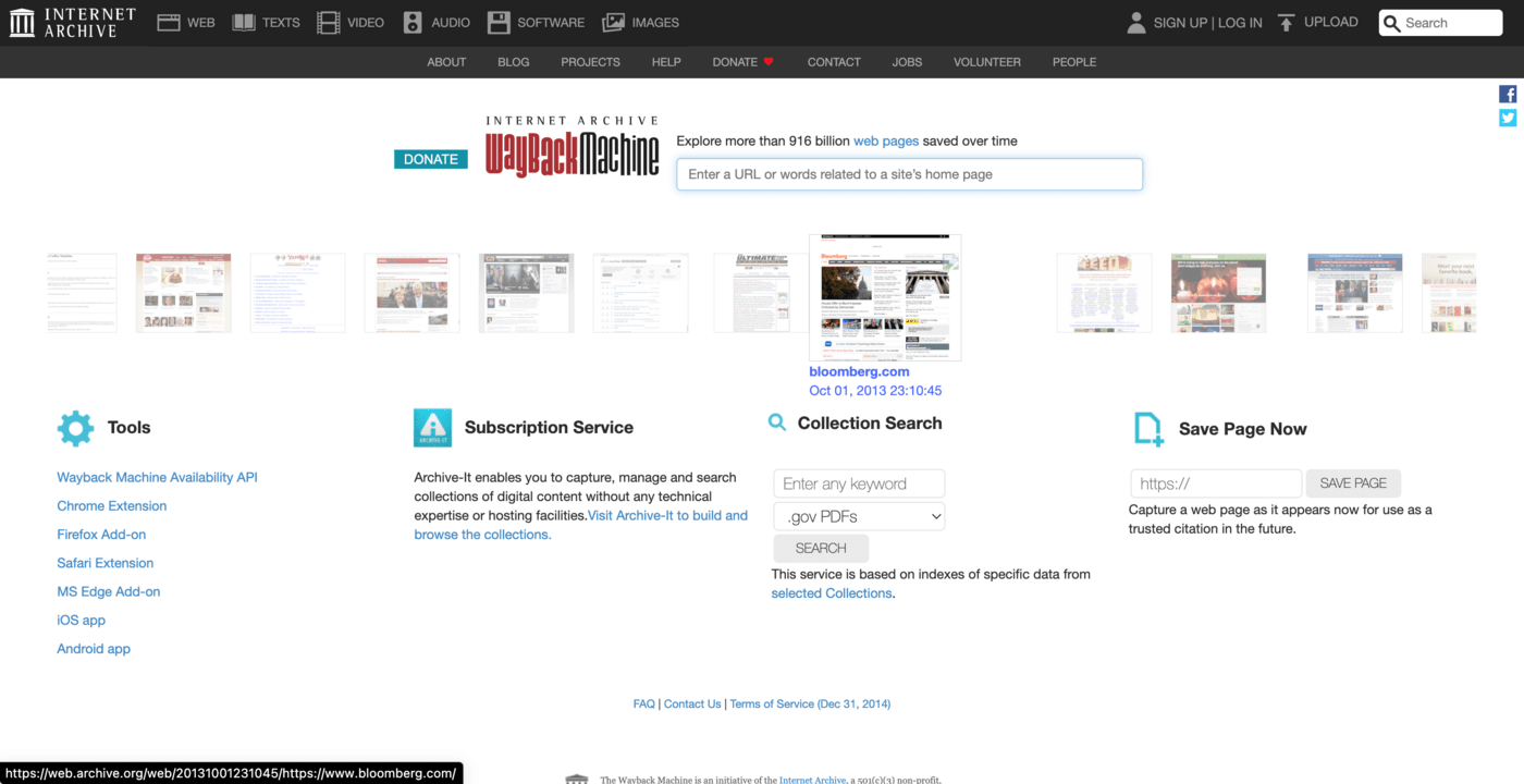 Top 10 Wayback Machine Alternatives in 2025