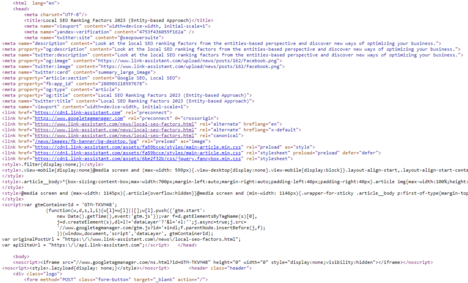 HTML - definition, explanation + SEO tips