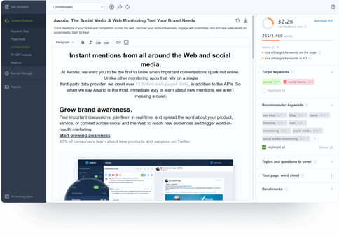 SEO Content Editor - Your Smart Writing Assistant Tool