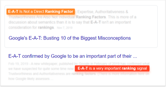 What is E-A-T Google Ranking in SEO?