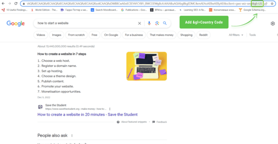 Google’s GL Parameter Explained